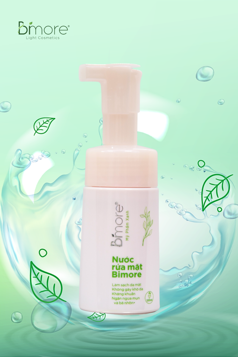 Nước rửa mặt Bimore